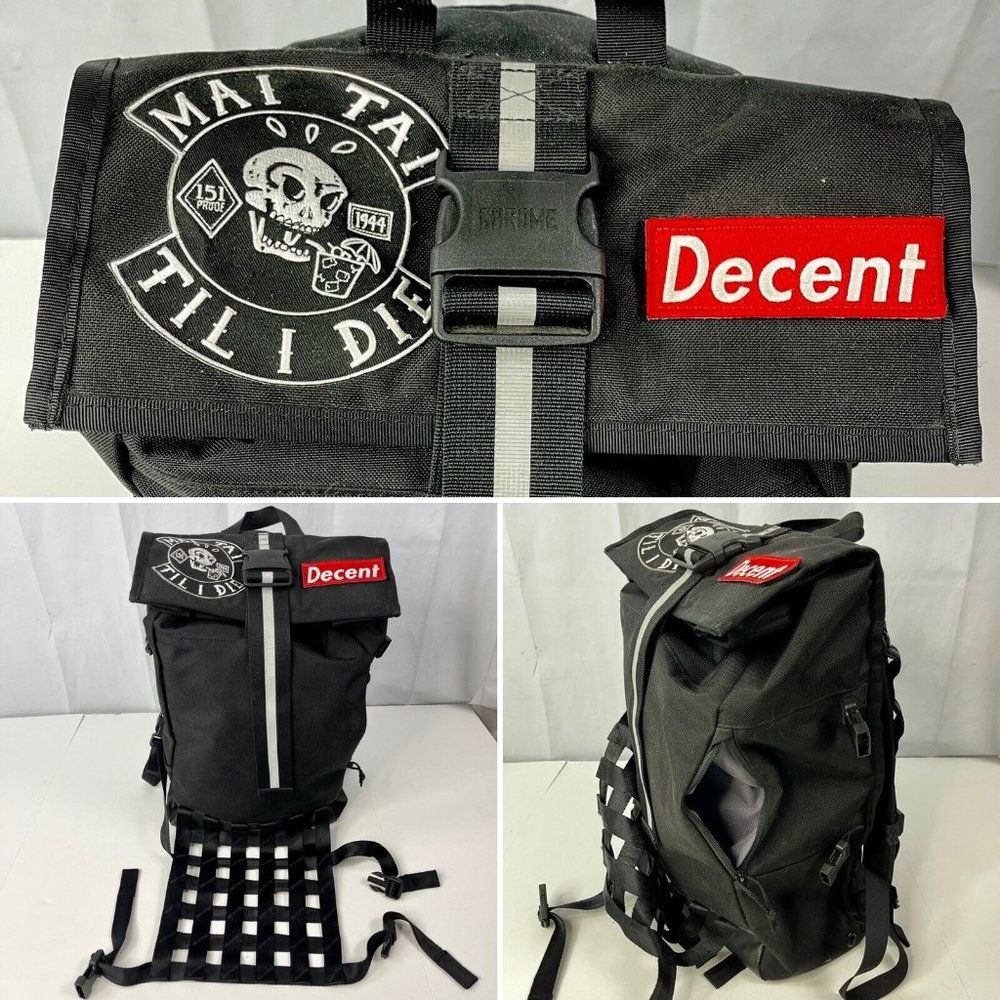 Chrome Barrage Black Backpack 20l Expandable Cargo Ne… - Gem